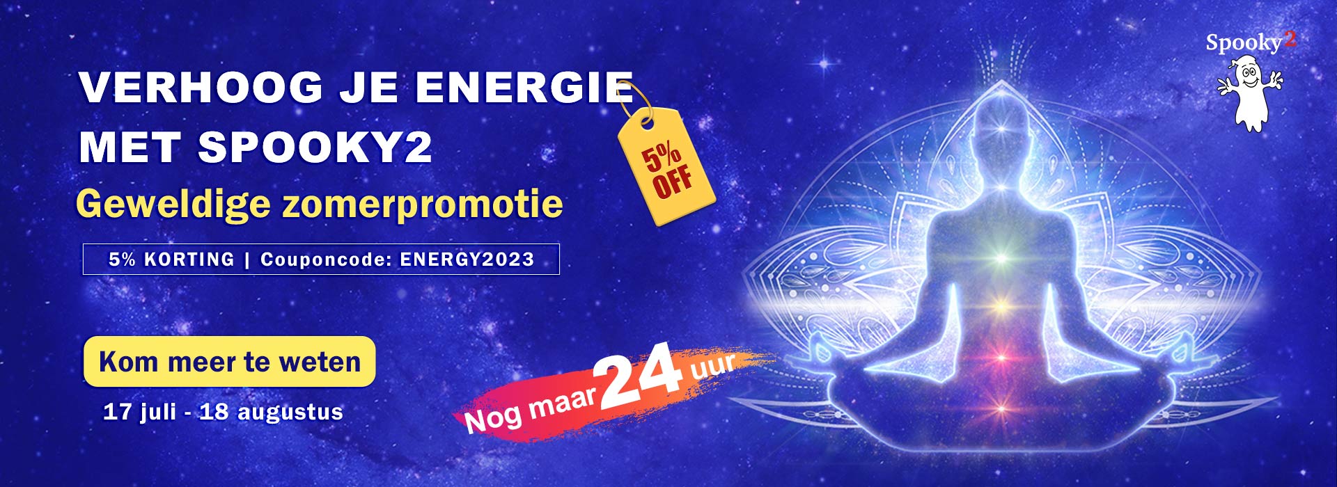 NL 24 Countdown - Spooky2 Nederland